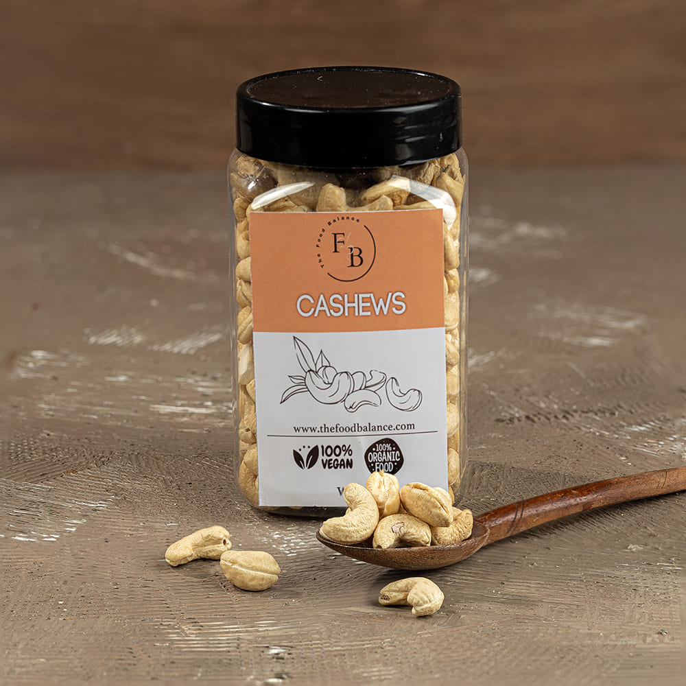 Order premium quality Plain Cashews from The Food Balance.