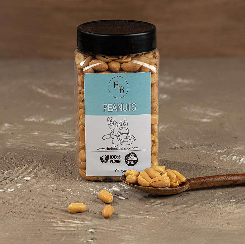 Order premium quality Plain Peanuts from The Food Balance.